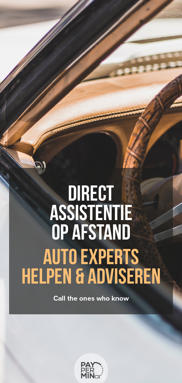 Auto Experts helpen bij reparaties of aankopen | Live Video Interactie ...