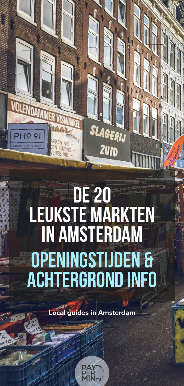 De 20 leukste markten in Amsterdam | Bel TheONE